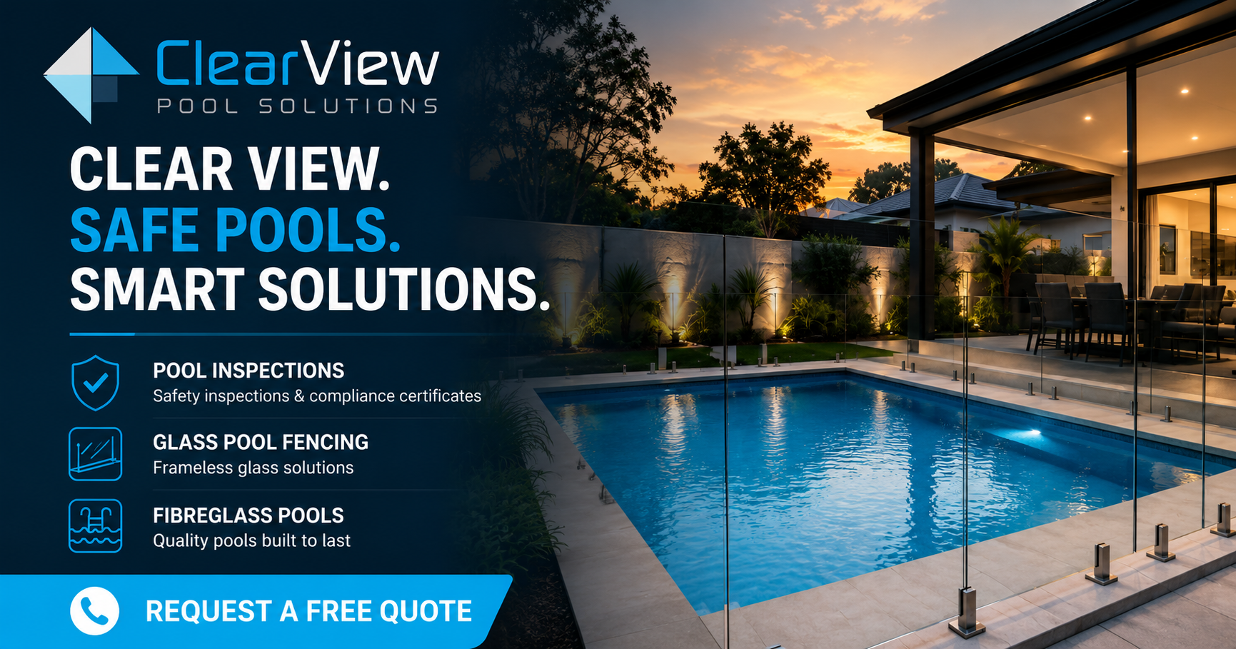 Pool Inspections, Glass Fencing & Fiberglass Pools